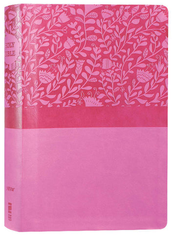 NIV Super Giant Print Reference Bible Pink (Red Letter Edition) – Koorong
